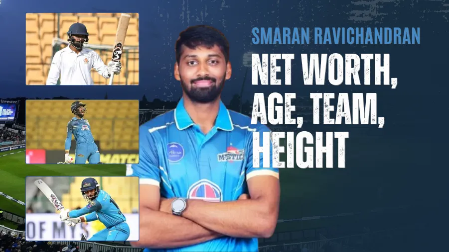 Smaran Ravichandran: Net Worth, Girlfriend, Family, Career, Stats, and More